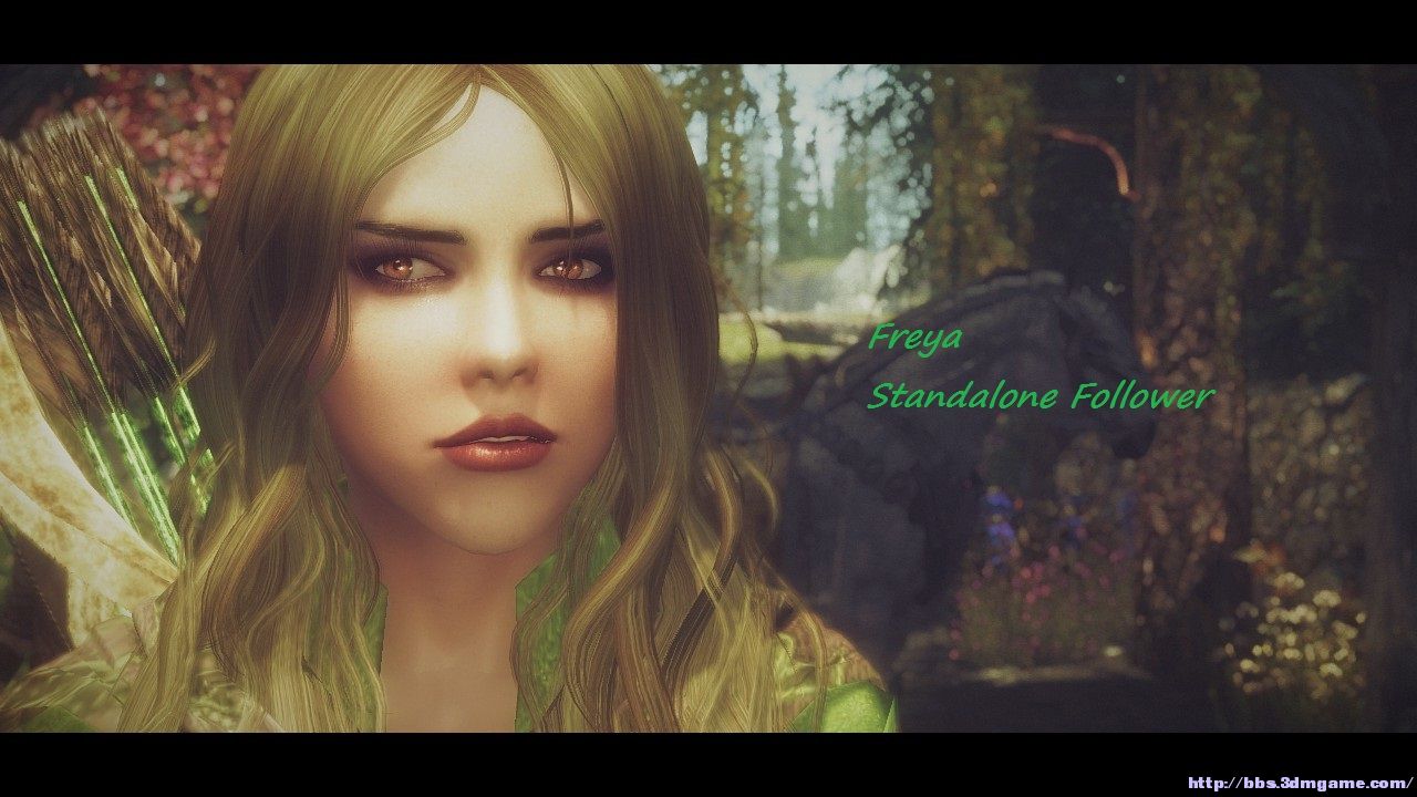 【汉化】【随从MOD】Freya-Standalone Follower (登上N网本期首页推荐的欧美风格随从: 游侠弗蕾雅) 1.1版 ...