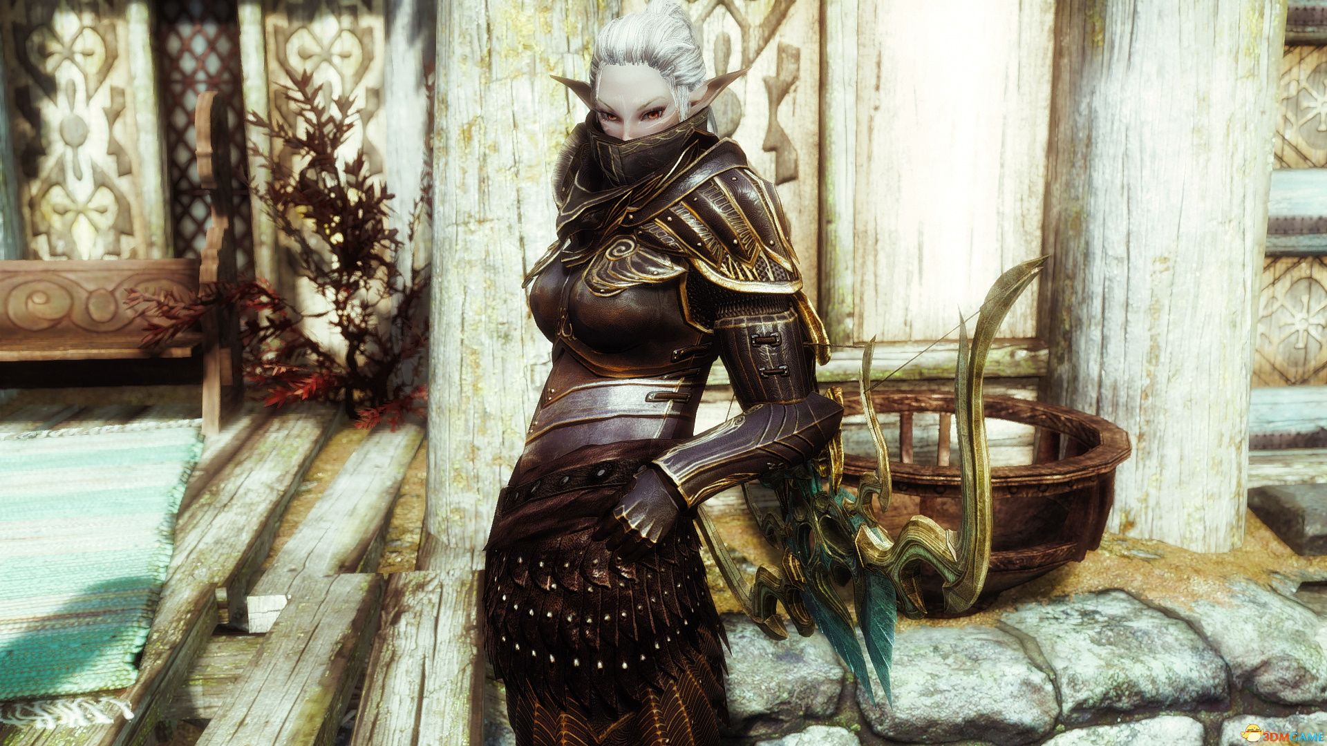 伟大的暗夜精灵战士守卫雪漫 - 《上古卷轴5：天际》历史资源区 - 3DMGAME论坛 - Powered by Discuz!