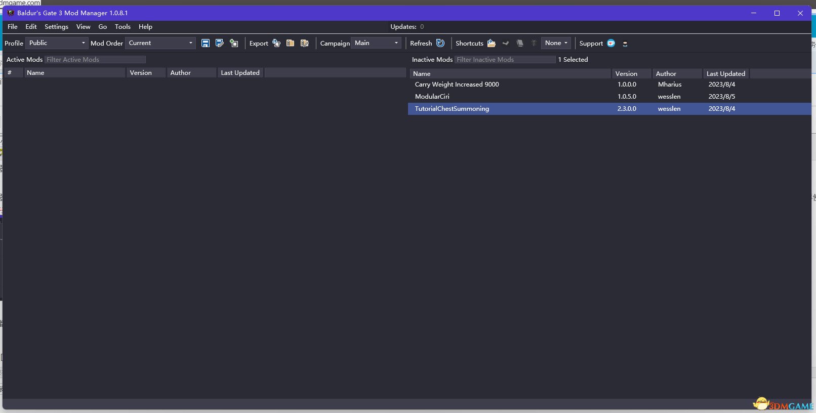 博德之门3|MOD管理器 - SWITCH618游戏公益分享